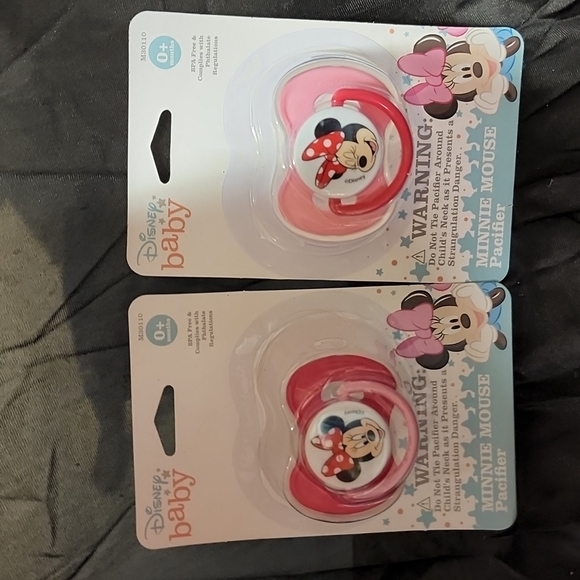Disney | Other | Disney Baby Minnie Mouse Pacifier Newborn Brand New ...